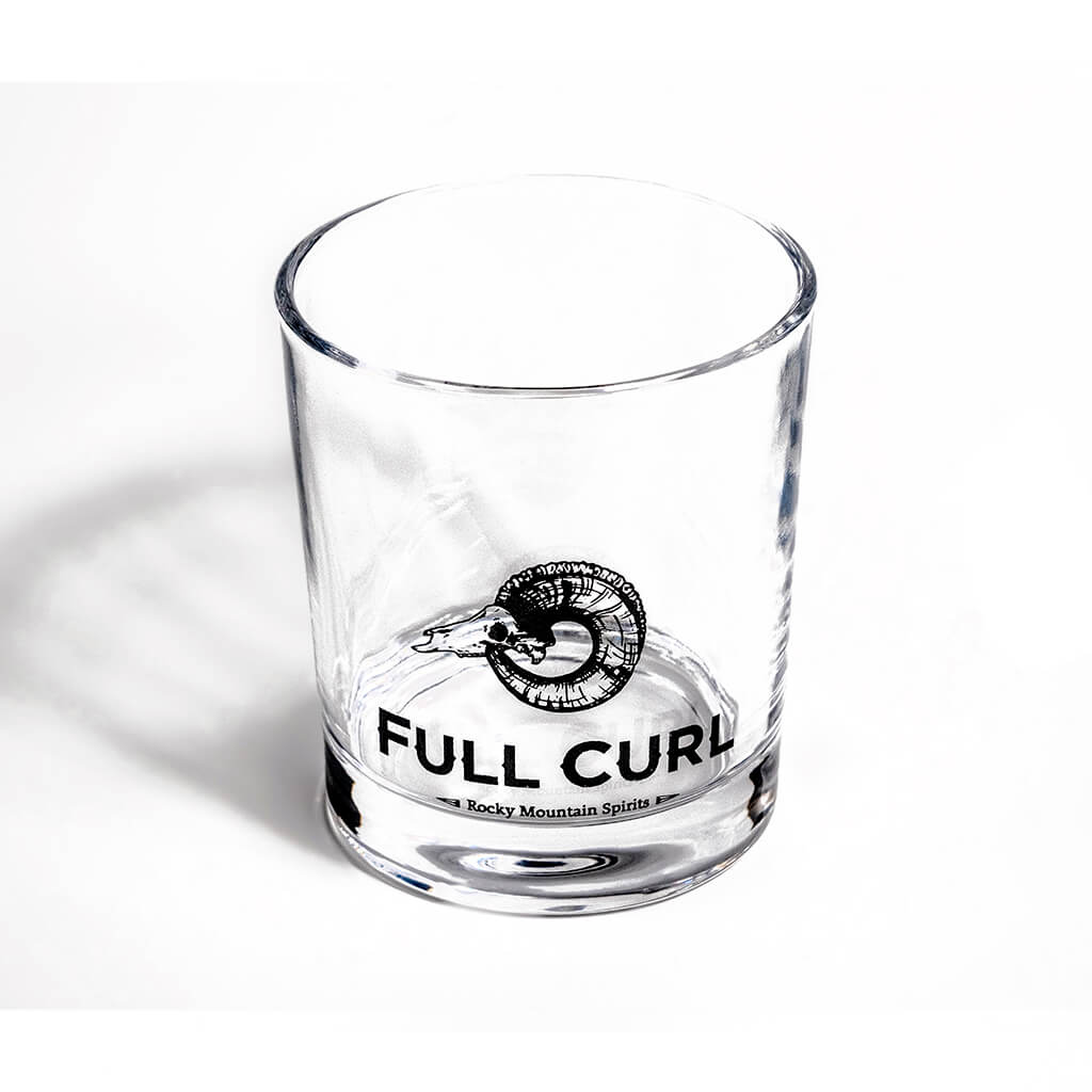 Full Curl Brands - Printed Rock's Glass